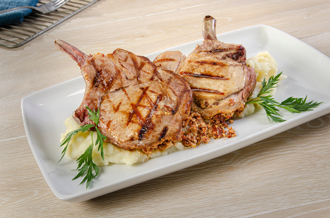French Center Cut Bone-In Pork Chops (12oz) – New York Steak & Seafood Co.