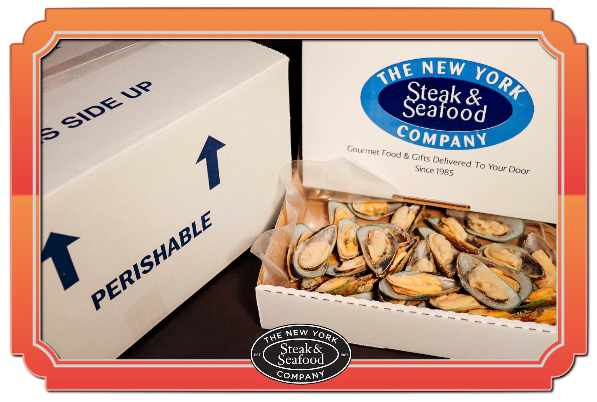 Mussels-on the Half Shell – New York Steak & Seafood Co.