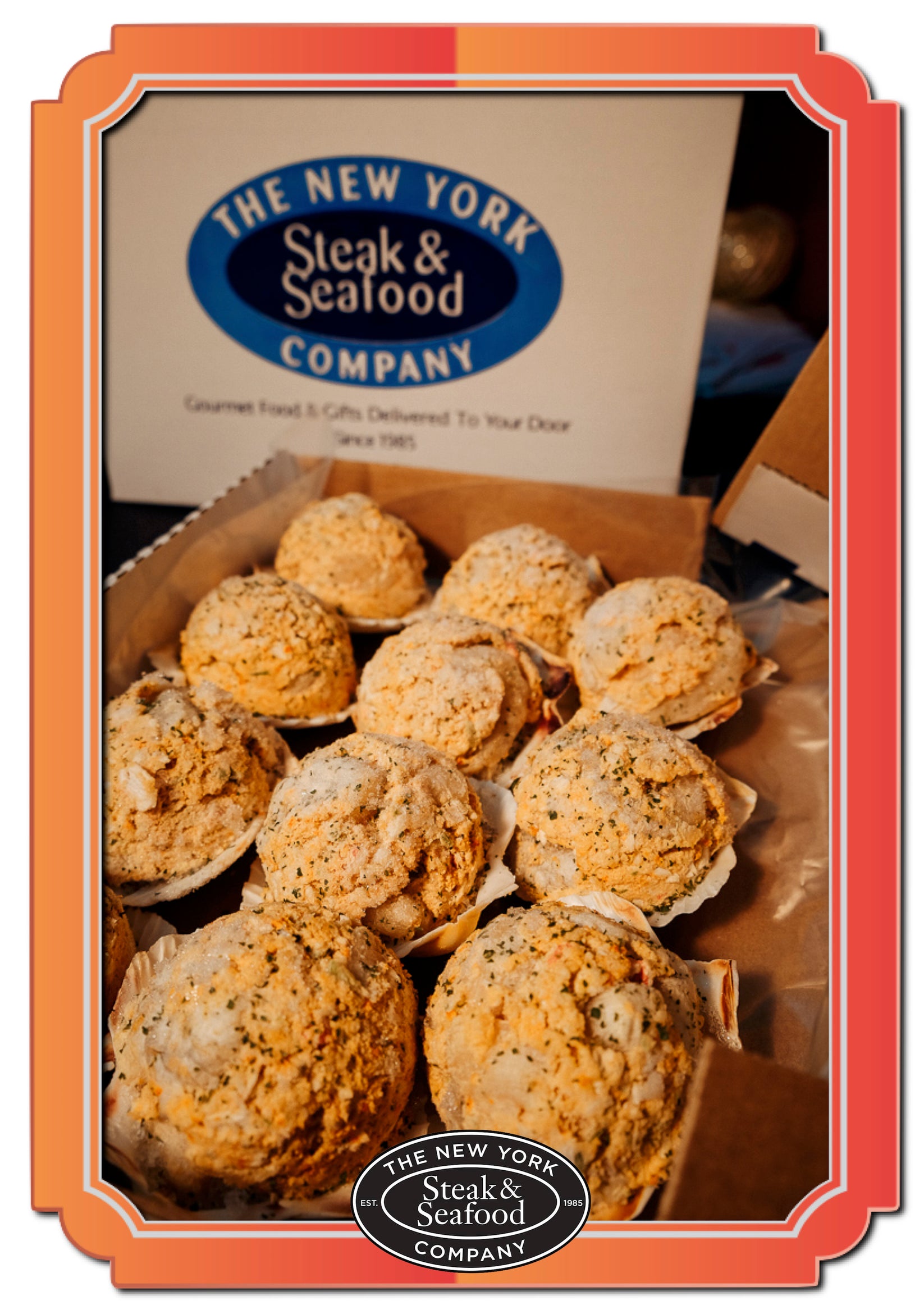 Stuffed Scallop Shells – New York Steak & Seafood Co.